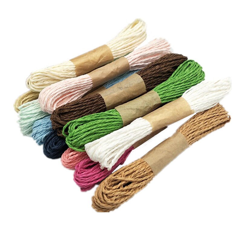 2mm*12PCS multicolor paper rope packaging with DIY... – Vicedeal