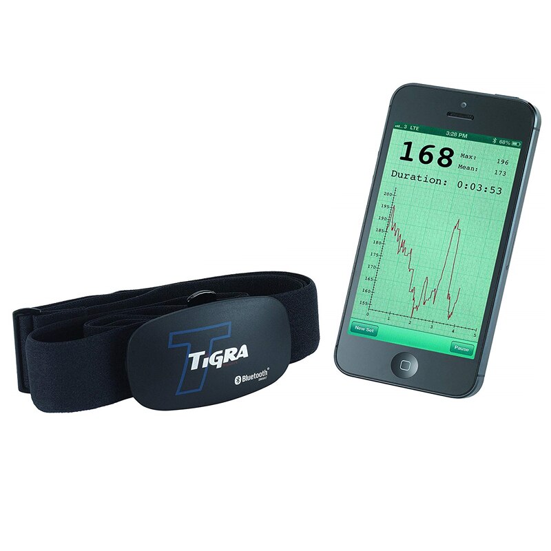 Original Tigra Smart Heart Rate Monitor Sport Blue... – Grandado
