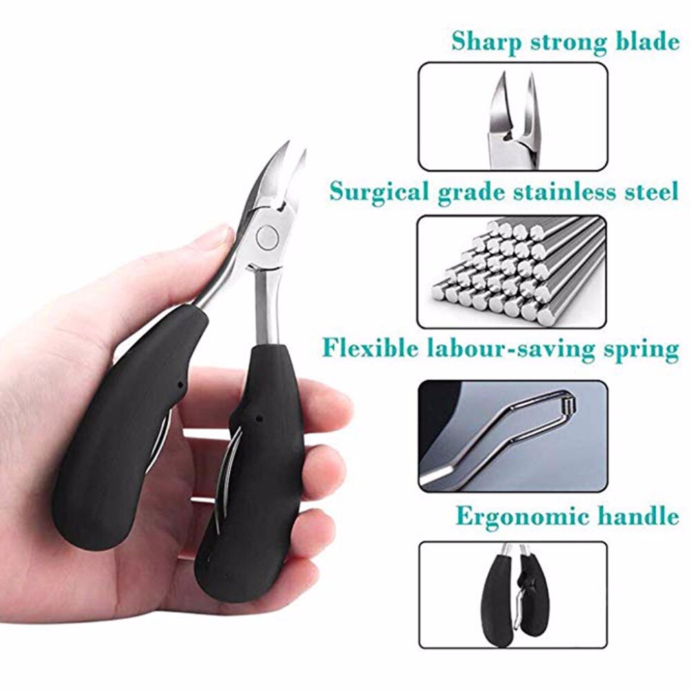 Nail Care Cutter Nippers Clipper Practical Pedicur... – Grandado