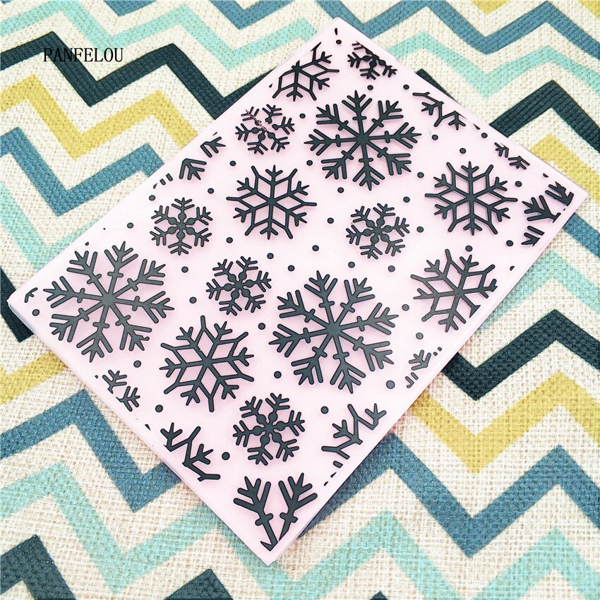 PANFELOU Beautiful snowflake Embossing folders Pla... – Vicedeal