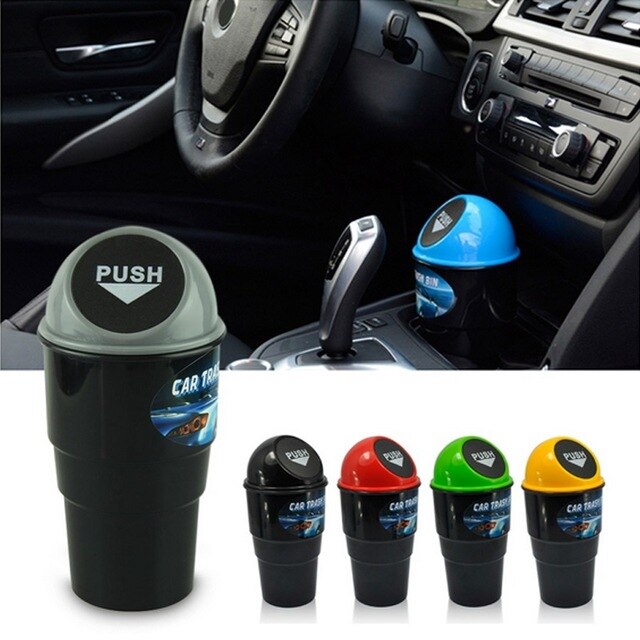 Top Multi-color Car trash Can Car Mini Trash Can M... – Grandado