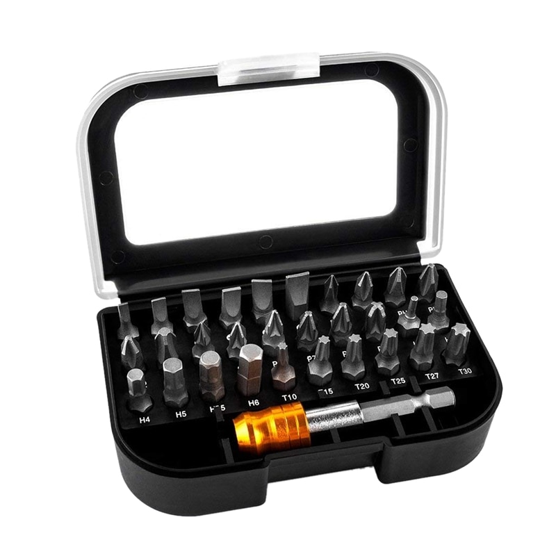 ! 31 In 1 magnetic Screwdriver Bits Suit 25mm bits... – Grandado