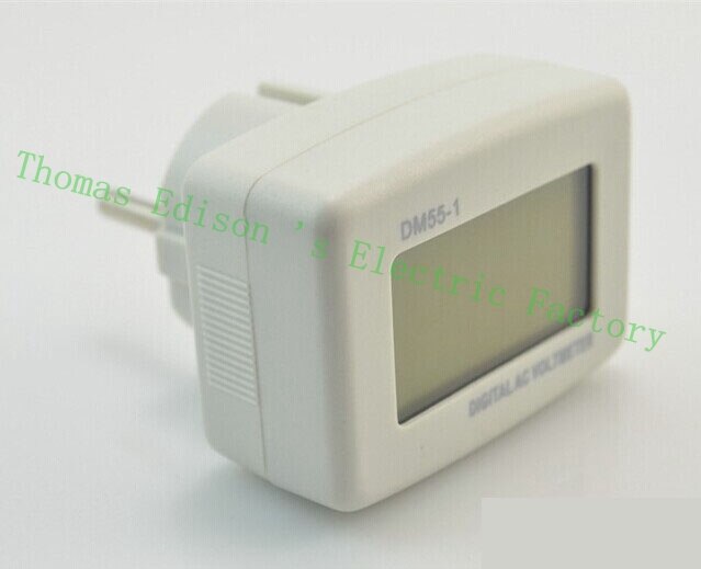 LCD 110V 220V AC Digital Voltage Voltmeter Househo... – Grandado