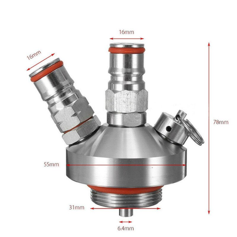 Ball lock mini keg dispenser growler beer mini keg... – Vicedeal