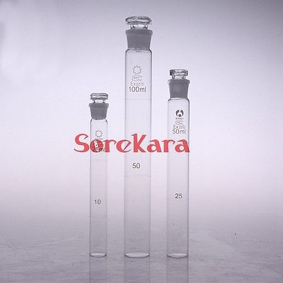 2x Glass Colorimetric tube with Stopper 10ml Color... – Grandado