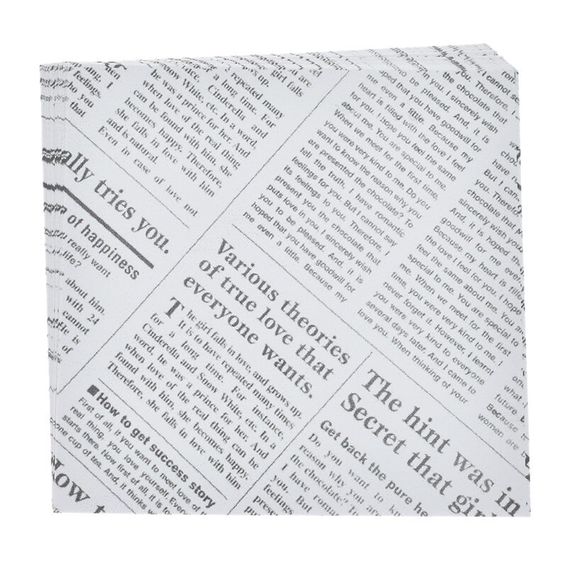 20pcs Vintage Newspaper Origami 10x10cm Antique Pa... – Grandado