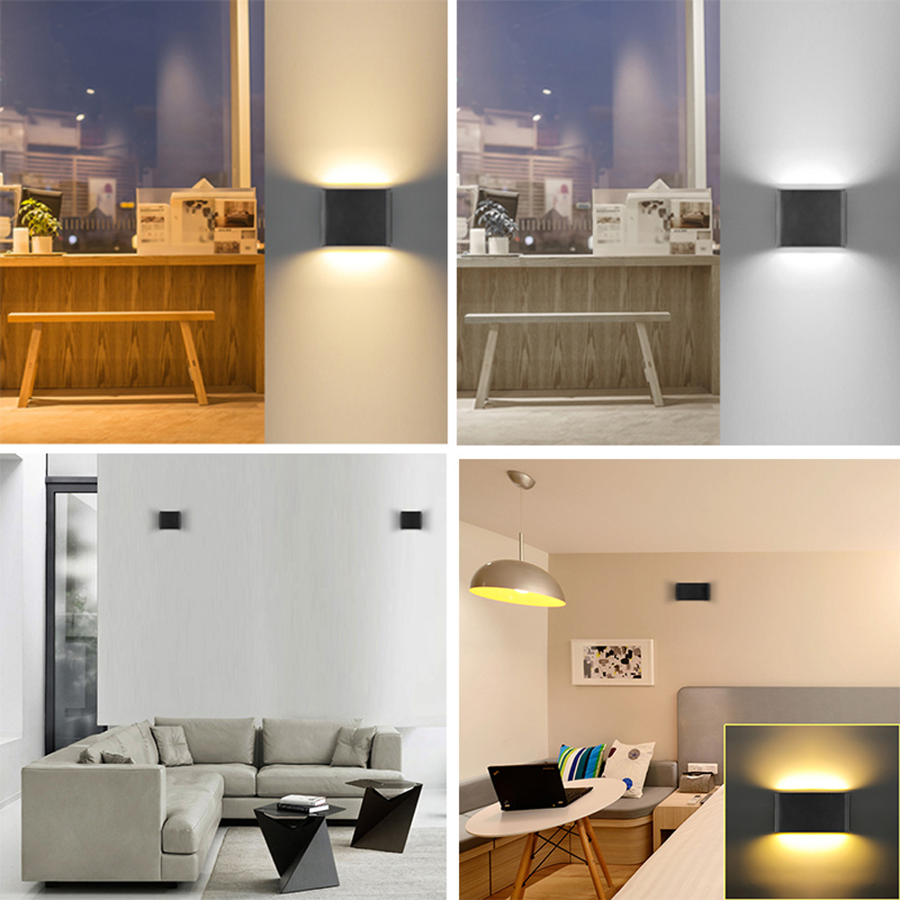 Outdoor Waterproof IP65 Wall Lamp 6W/12W LED Wall ... – Vicedeal