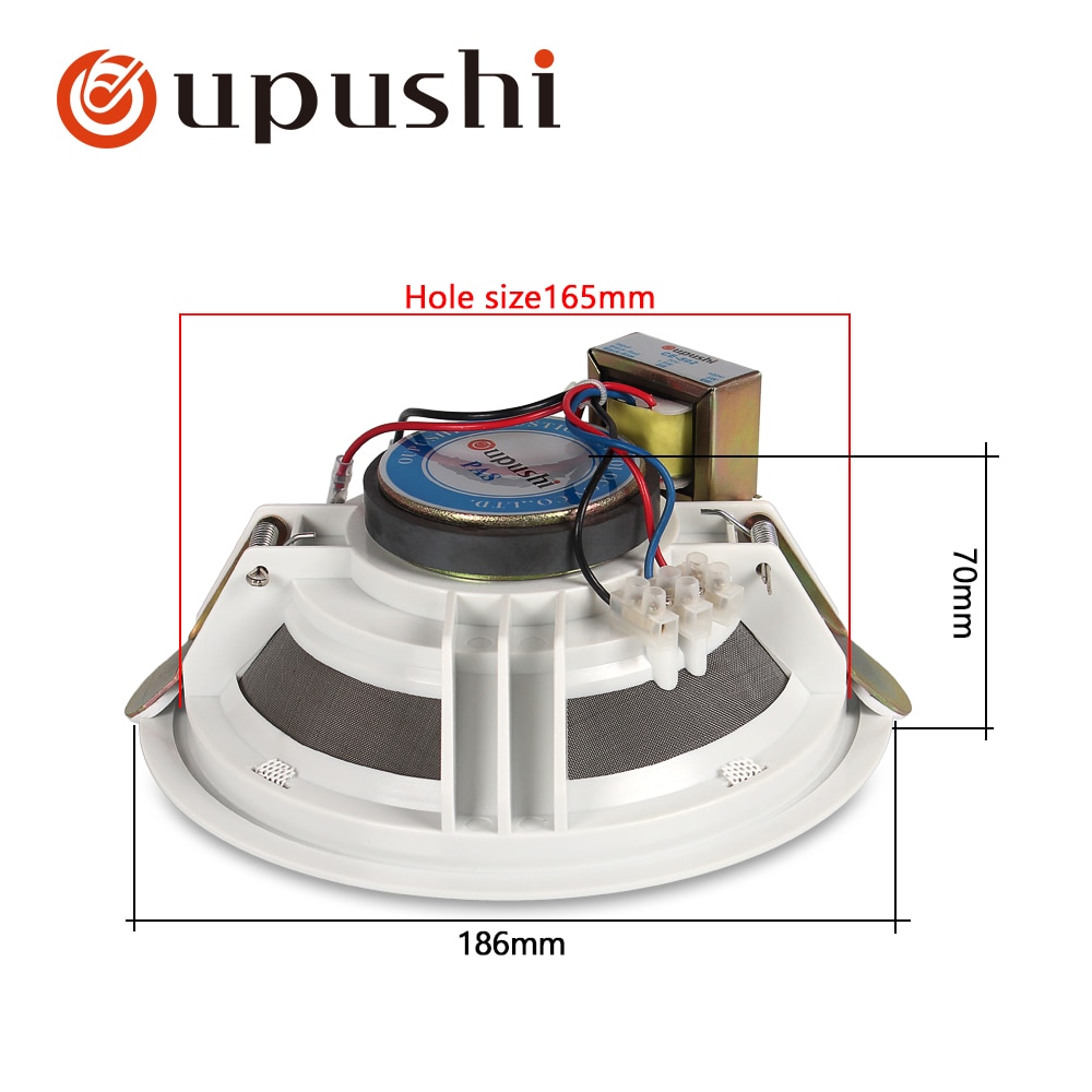 OUPUSHI CE-502 ceiling speaker pa spaker use Backg... – Vicedeal