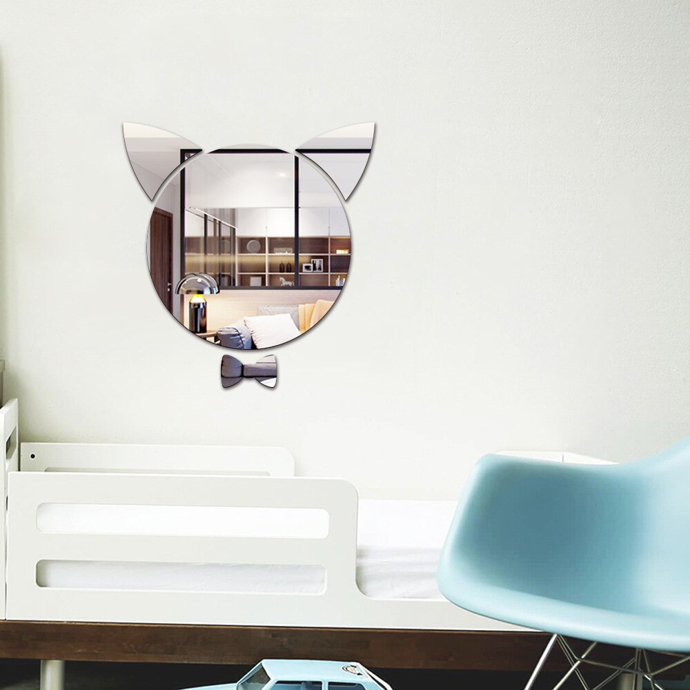 Cartoon Mirror acrylic wall stickers Decoration mi... – Grandado