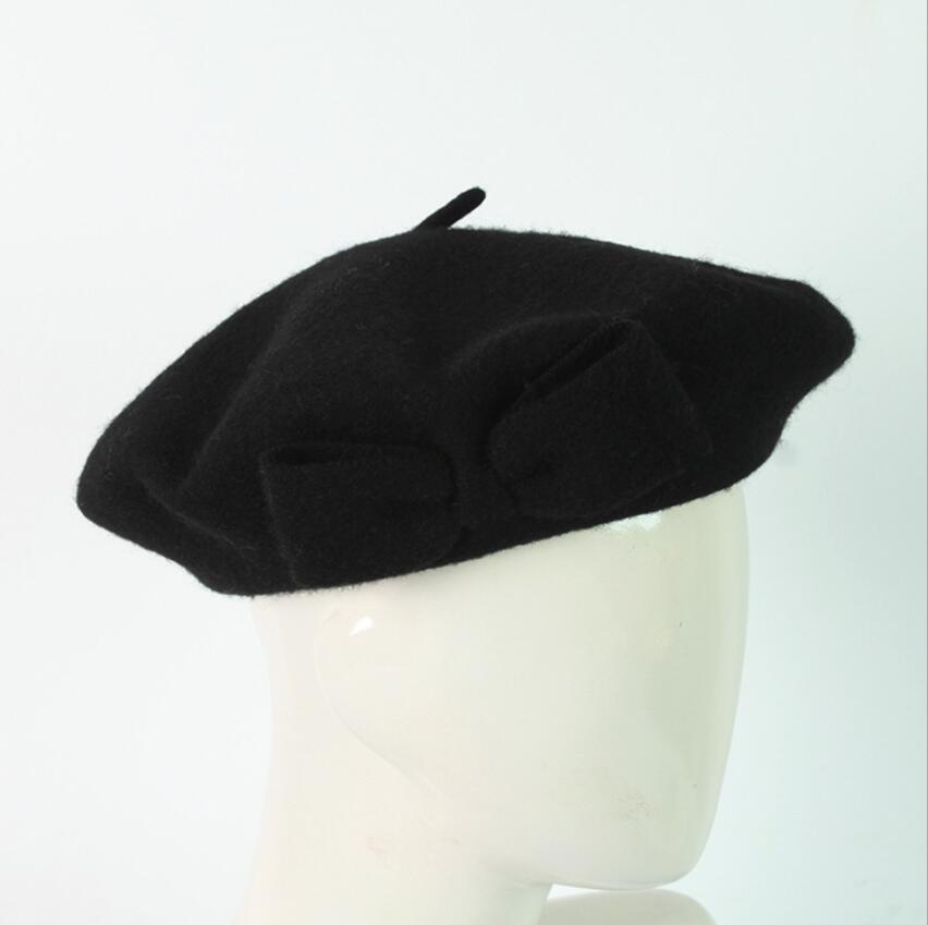 100% Wool Beret Beautiful Beret Femme Cute Cool Be... – Grandado