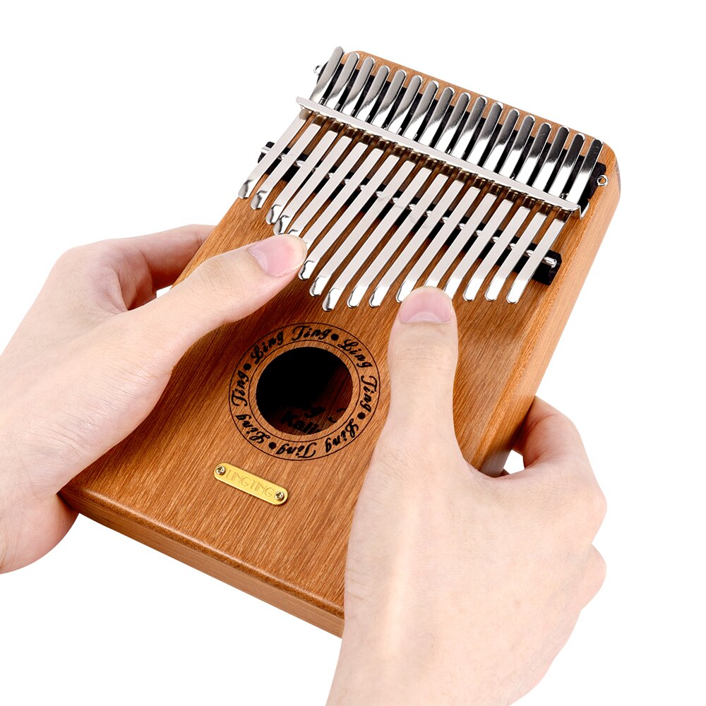 LINGTING K17GEQ 17-key Mini Thumb Piano Kalimba Mb... – Vicedeal