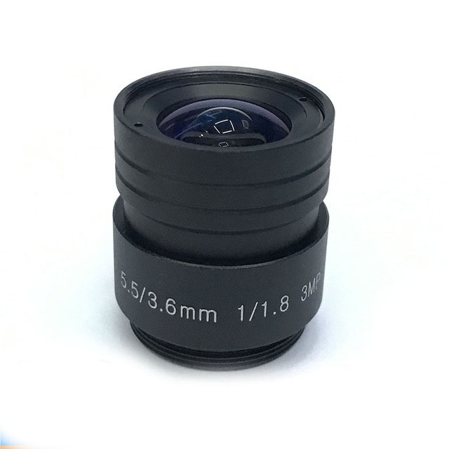 5.5/3.6mm 1/1. 8 "CS Mount 3 MegaPixel Vaste Lens ... – Grandado
