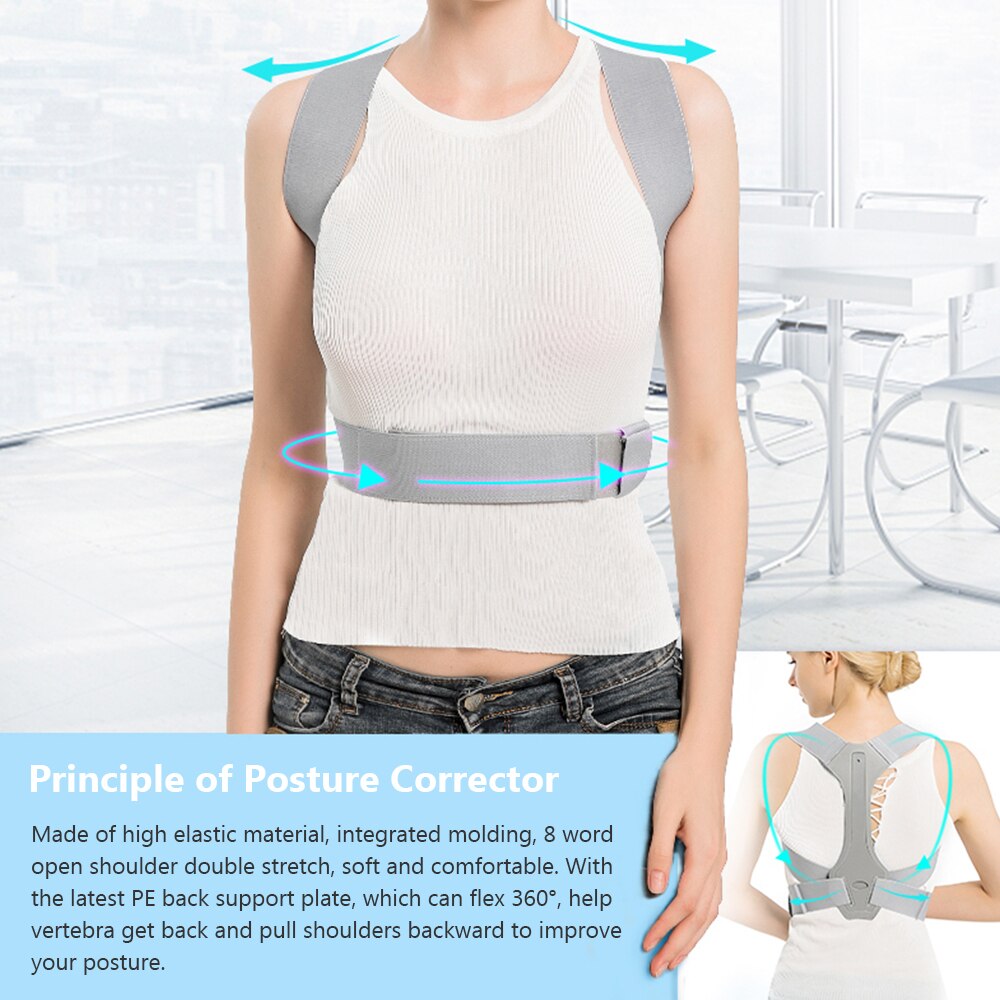 Houding Corrector Verstelbare Bovenrug Brace Juist... – Vicedeal