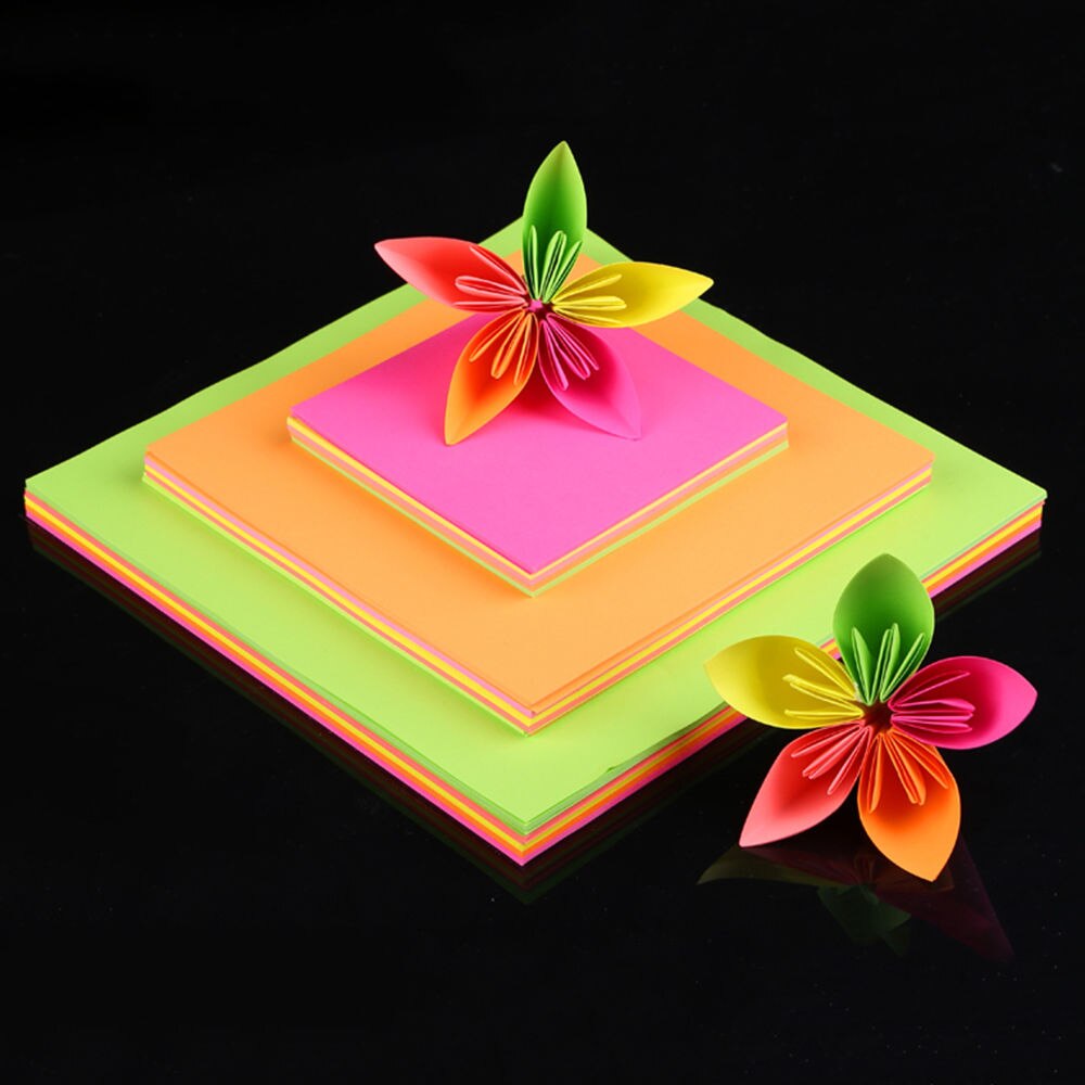 DIY 10x10cm 2-sides colorful origami paper for kid... – Vicedeal