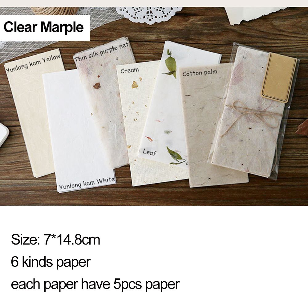 30Pcs Scrapbooking Tissue Paper Special Material K... – Grandado