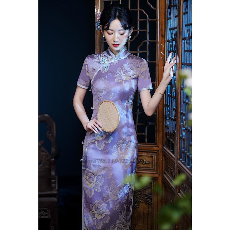 2022 Oosterse Jurk Vrouwen Cheongsam Chinese Stijl... – Grandado