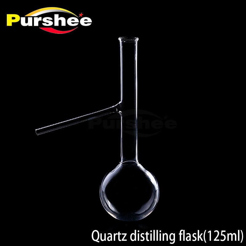 Quartz distilling flask(125ml) – Grandado