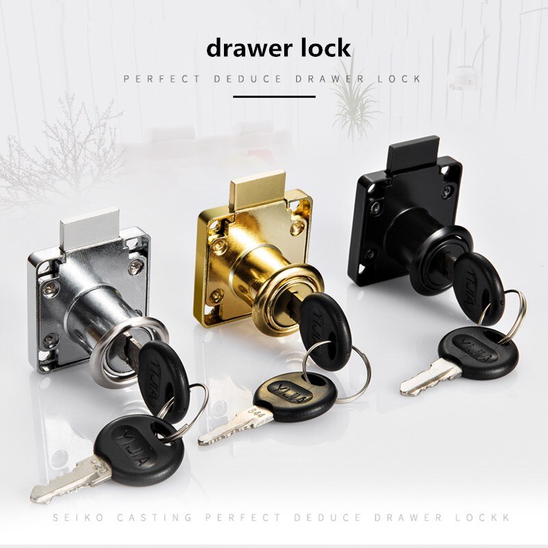 Drawer Locks with 2 Keys Lock Furniture Hardware D... – Grandado