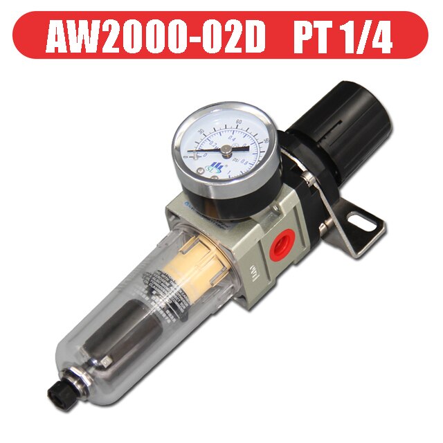 AW2000-02 1/4 Smc Luchtfilter Druk Reguleren Regul... – Vicedeal