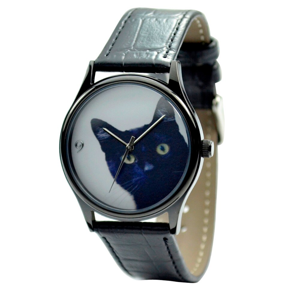 Black Cat Watch (Head) I Unisex I worldwide I Welc... – Grandado