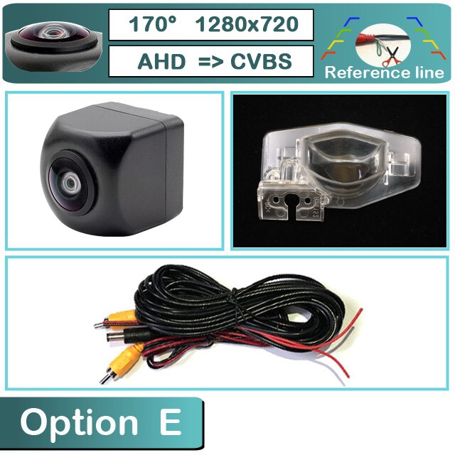 BOQUE 170 Degree 1280x720P HD AHD Car Vehicle Rear... – Grandado