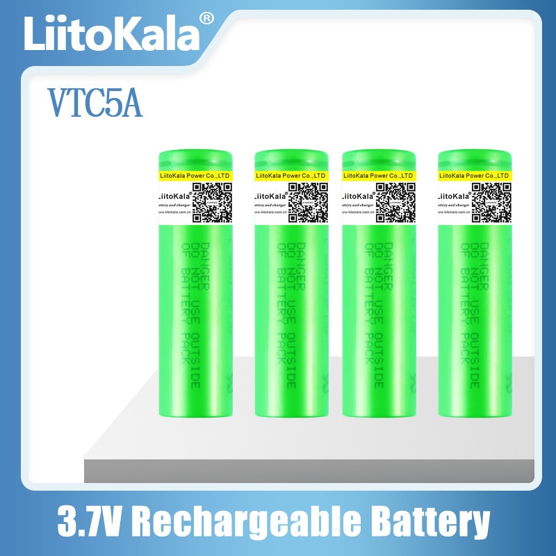 LiitoKala 3.7V 18650 2600mah High amps 35a li-ion ... – Vicedeal
