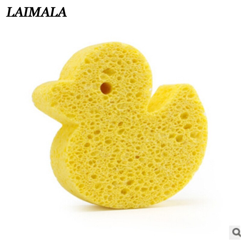 Baby Bathing Cartoon Cute Animal Shaped Sponge Wip... – Grandado