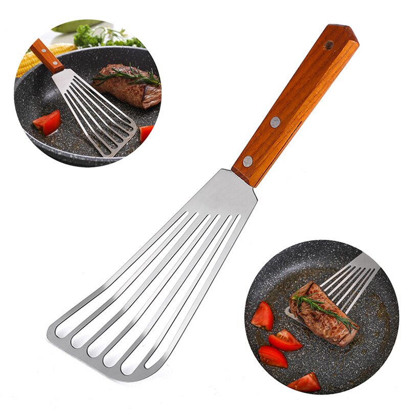 De acero inoxidable de la cocina sartén pala Multi... – Grandado