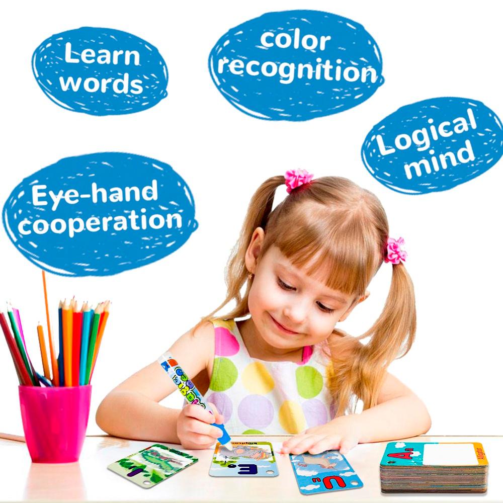 teytoy ABC Alphabet Water Drawing Card for Childre... – Grandado