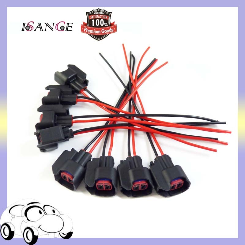 ISANCE Fuel Injection Connectors Connector Pigtail... – Vicedeal