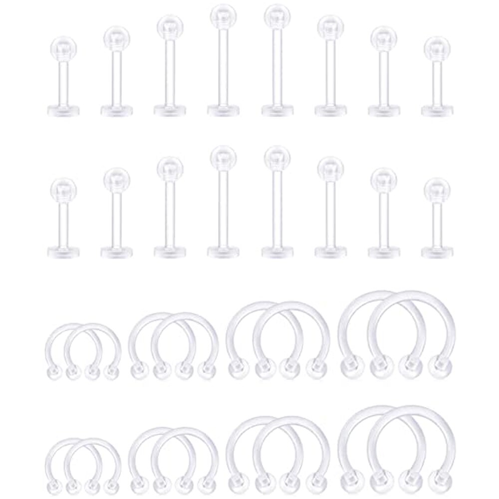 Clear Piercing Vazallen Flexibele Kraakbeen Helix ... – Grandado