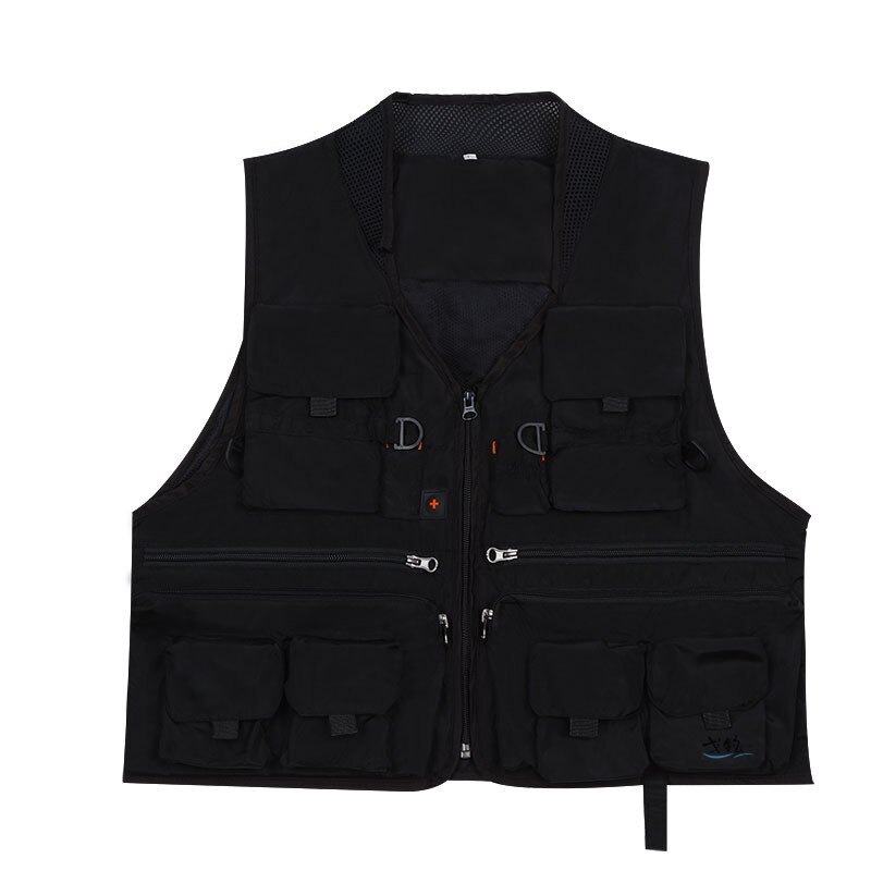 Outdoor Hunting Vest Multi Pocket Men Fishing Vest... – Grandado
