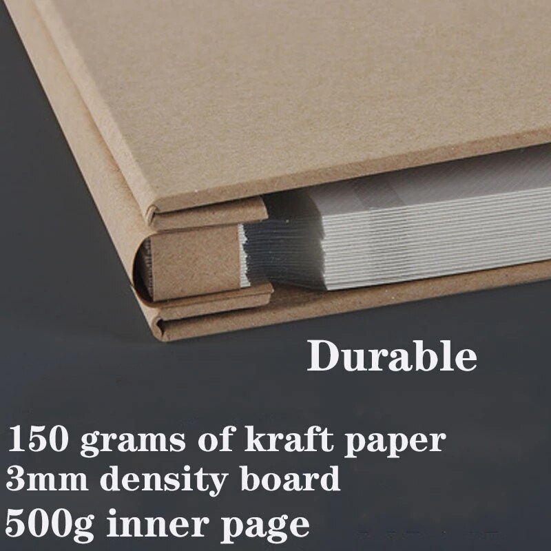 12 Inch Kraftpapier Oppervlak Handgemaakte Fotoalb... – Grandado