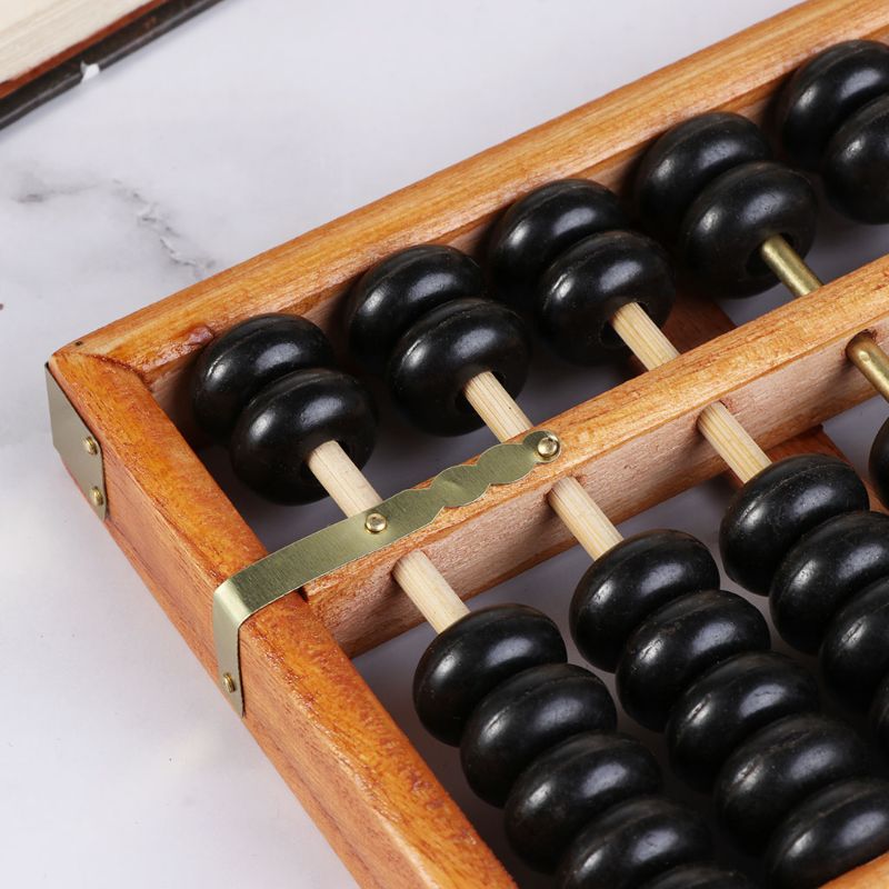 Portable Chinese 13 Digits Column Abacus Arithmeti... – Grandado