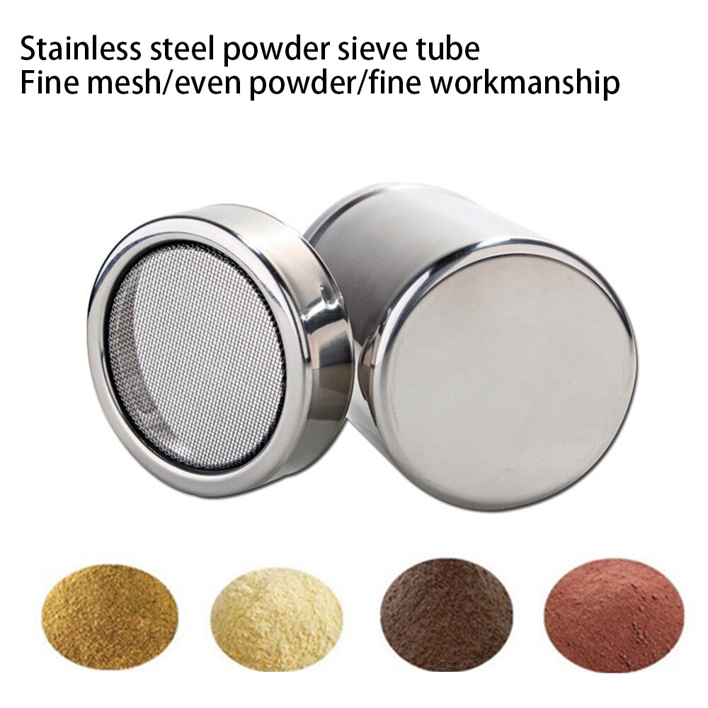 1PC Stainless Steel Fancy Coffee Duster Cake Sieve... – Grandado