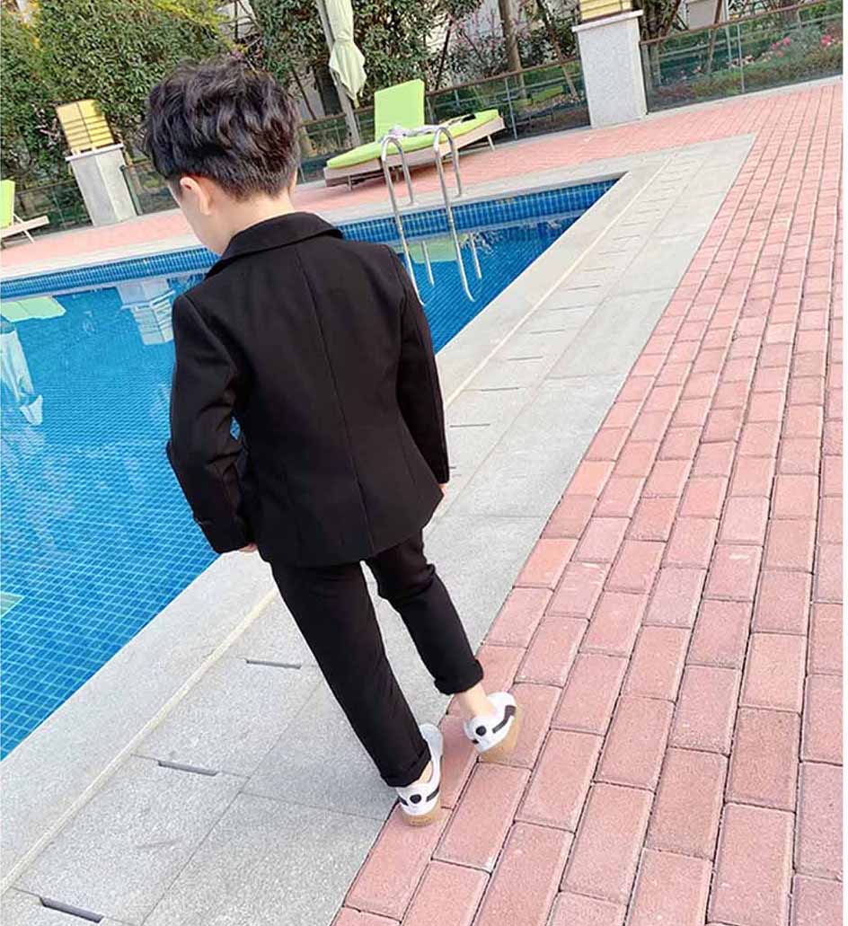 Children's Suit Boy suit 3 Piece Jacket Coat Shirt... – Grandado