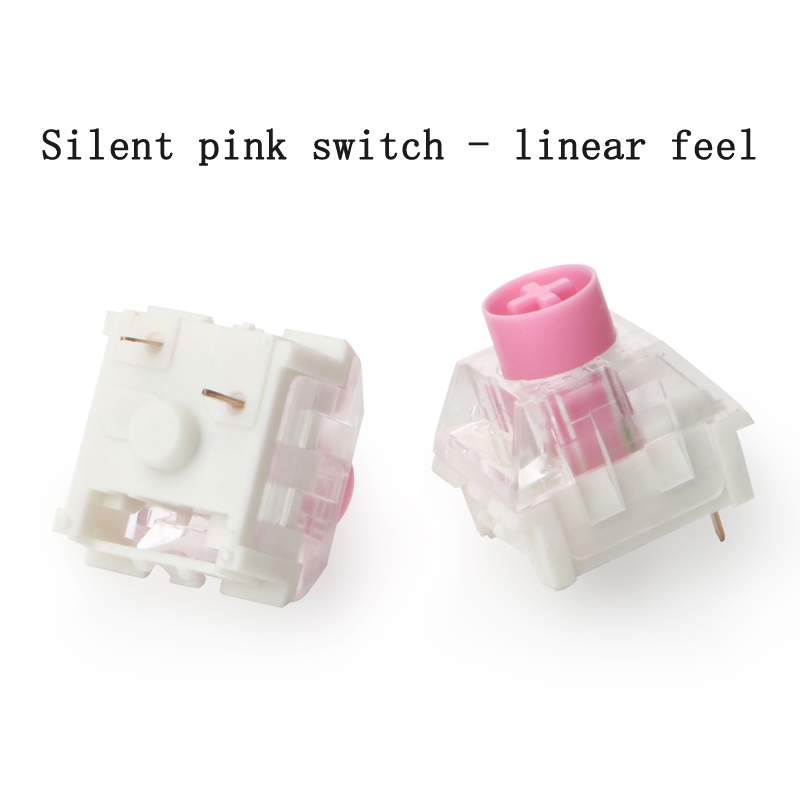 Kailh silence switch mute pink brown 3pin mechanic... – Grandado