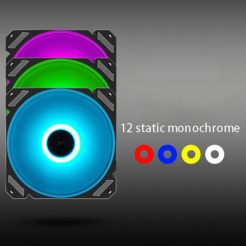 Coolmoon Rgb Computer Case Fan, 12Cm Synchrone Sti... – Vicedeal