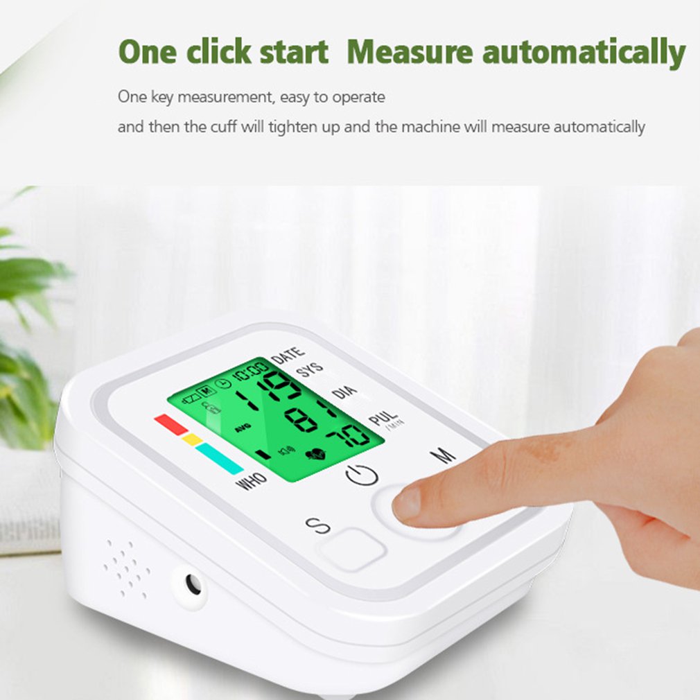 voice Upper Arm Monitoring Heart Beat Rate Pulse M... – Vicedeal