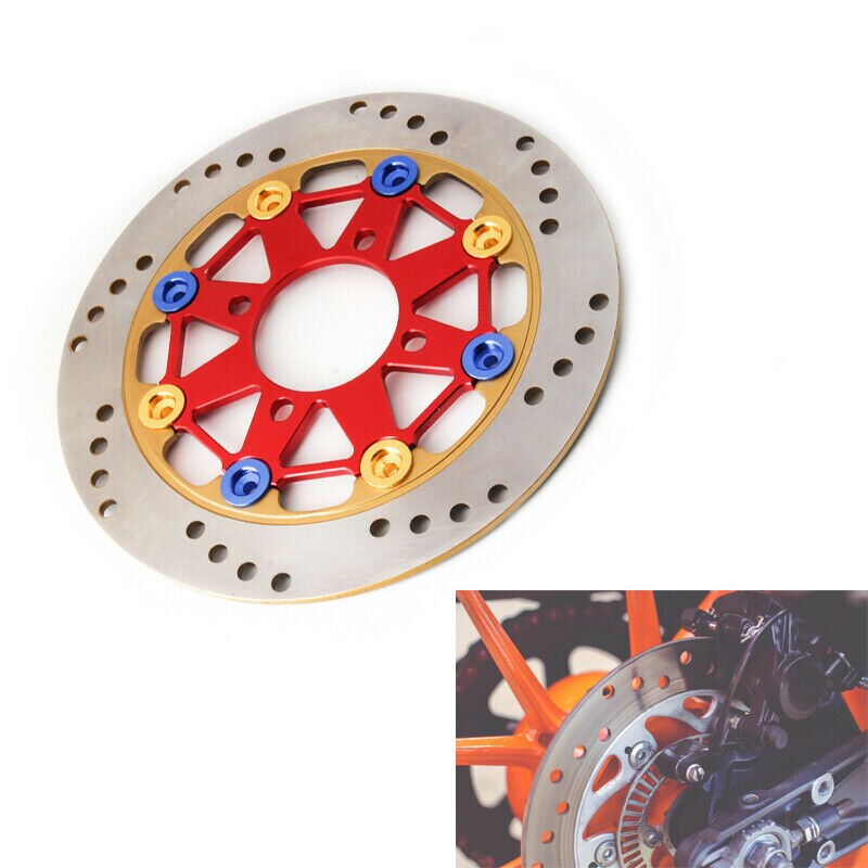 Universal Motorcycle Disc Front Wheel Brake Rotor ... – Vicedeal