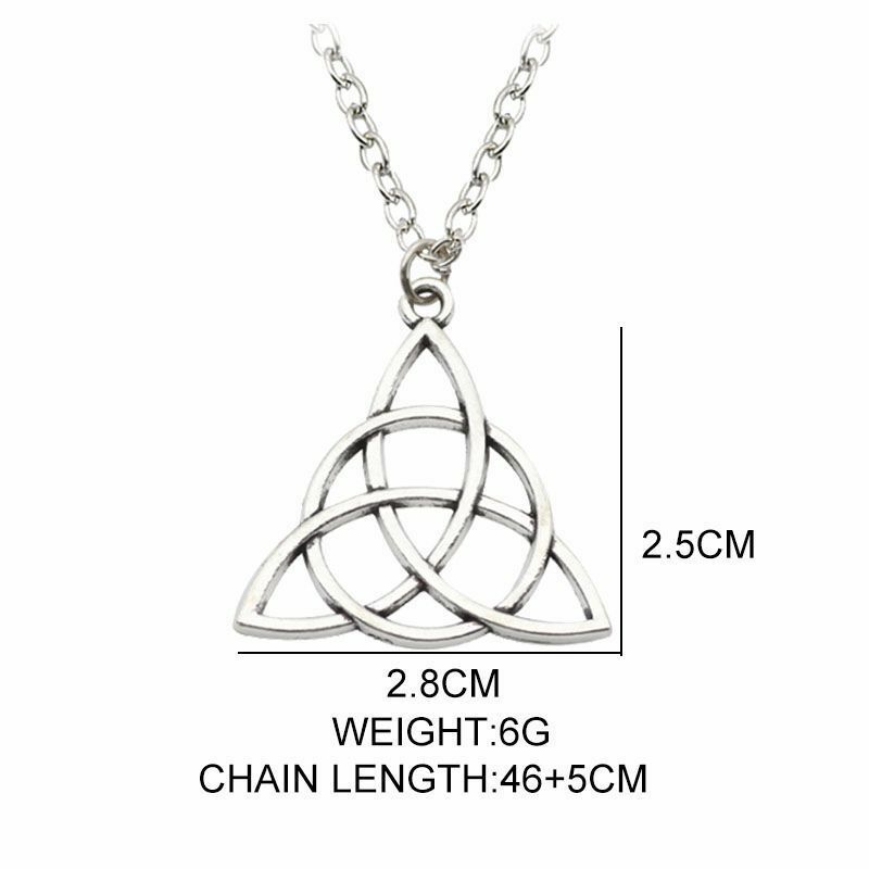 Triquetra Pendant Celtic Symbol Jewelry Trinity Kn... – Grandado