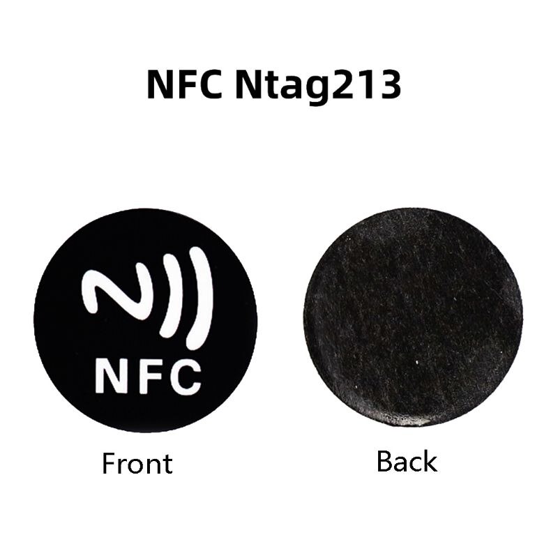 6PCS Black Universal Anti Metal Sticker NFC Ntag21... – Vicedeal