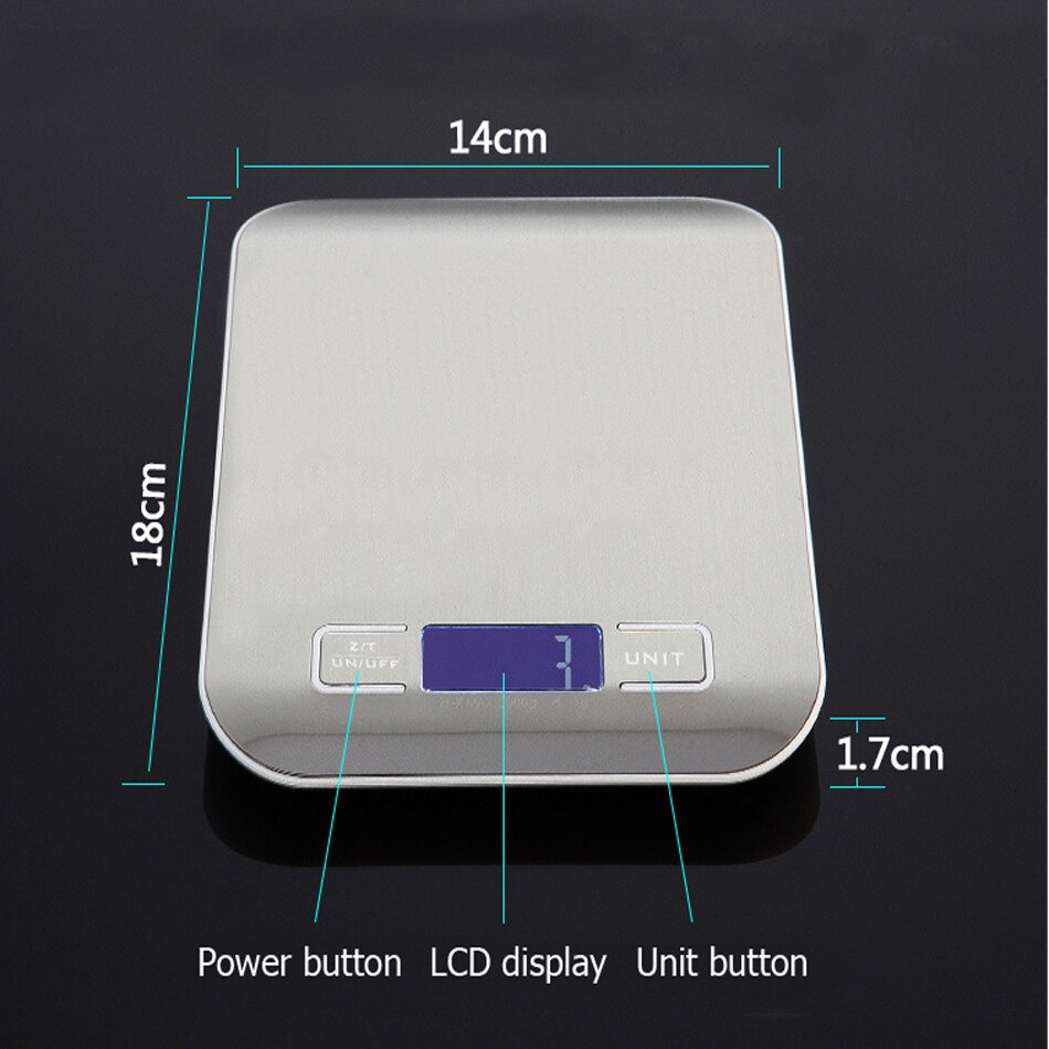 Food scale balance cuisine electronic digital kitc... – Grandado