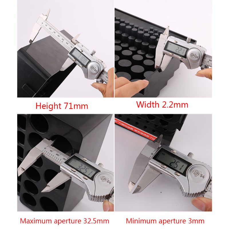 Black Drill Bit Storage Box Milling Cutter Drill F... – Grandado