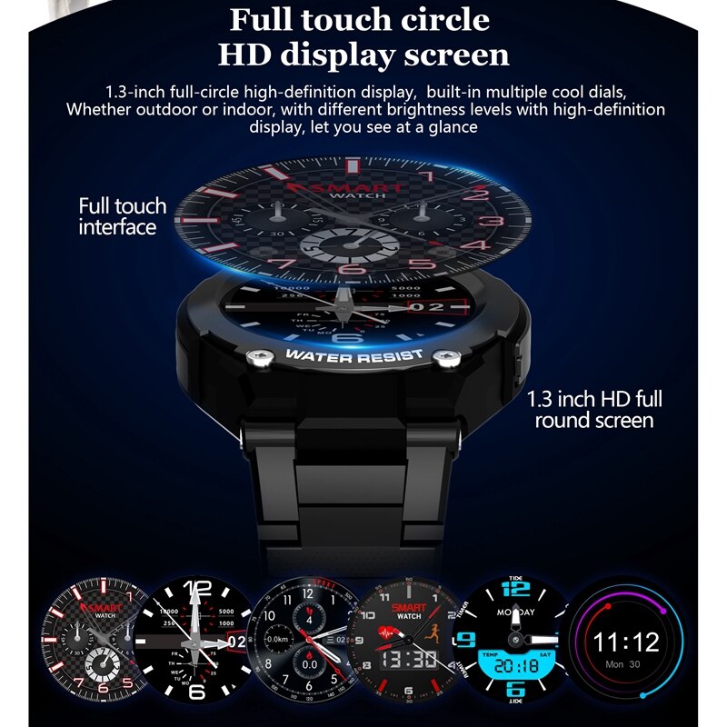 DT97 Smart Watch Men GPS Bluetooth Call Music Cont... – Grandado