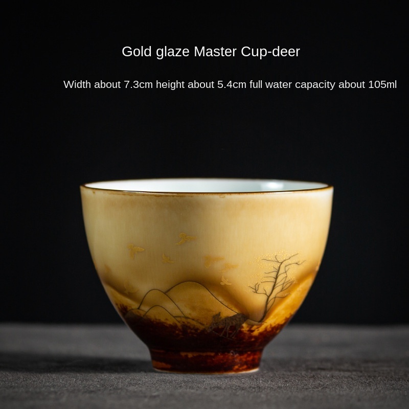 Couple's Cups Kung Fu Tea Cup Stoneware Master... – Vicedeal