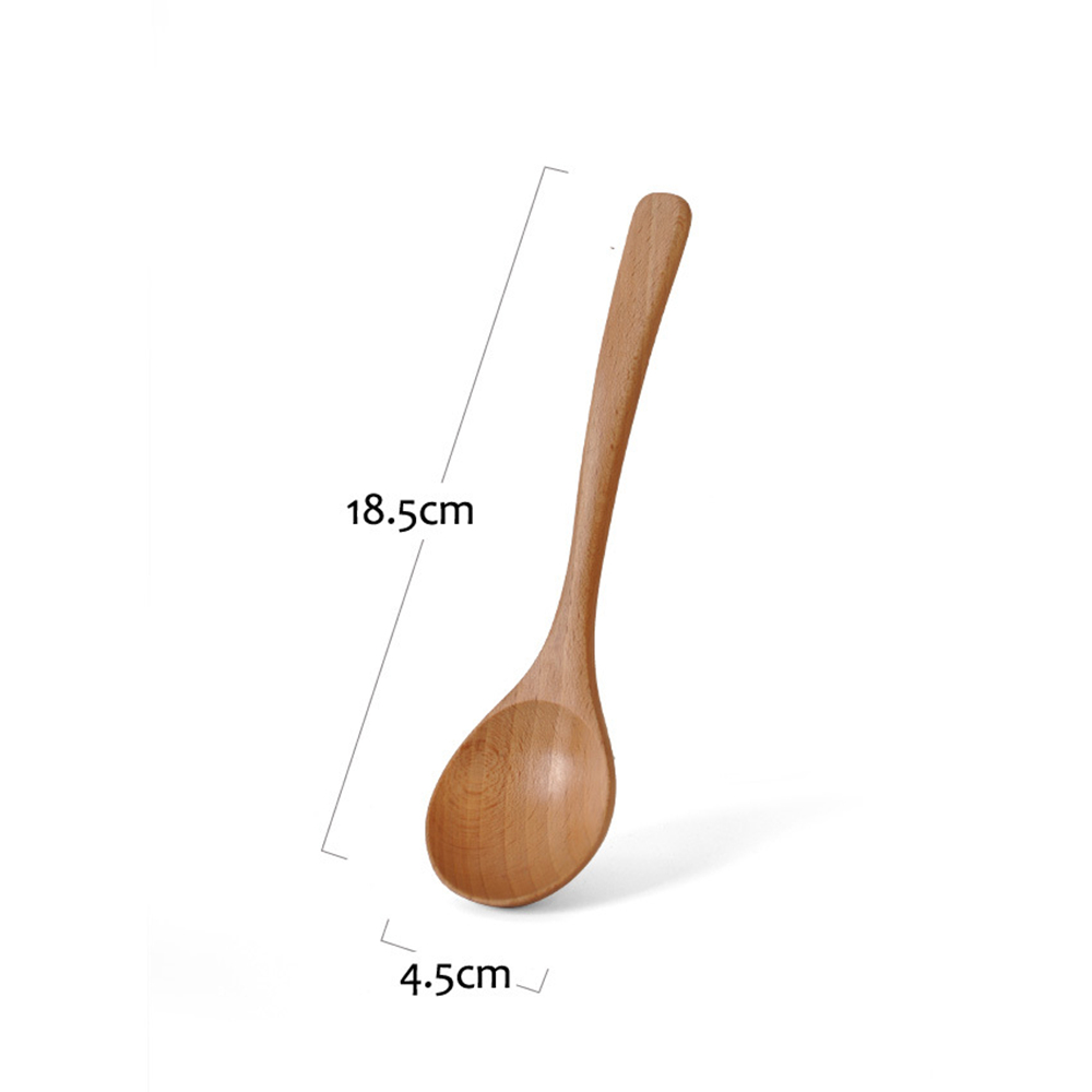 Cuchara de madera para mezclar café, cuchara de ar... – Grandado
