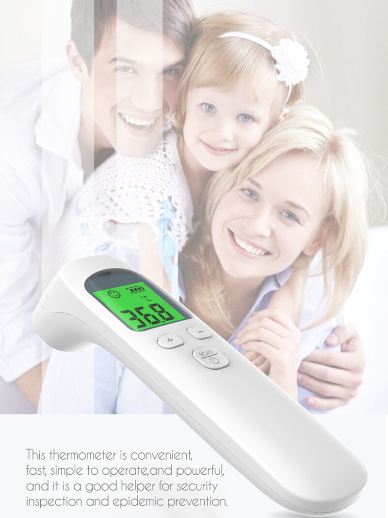 Multifunction Digital Thermometer Infrared LCD Bod... – Vicedeal