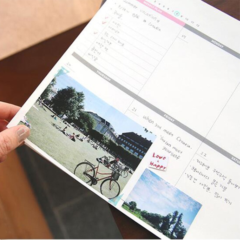 46 Sheets Big A4 Weekly Planner for Office Work Da... – Grandado