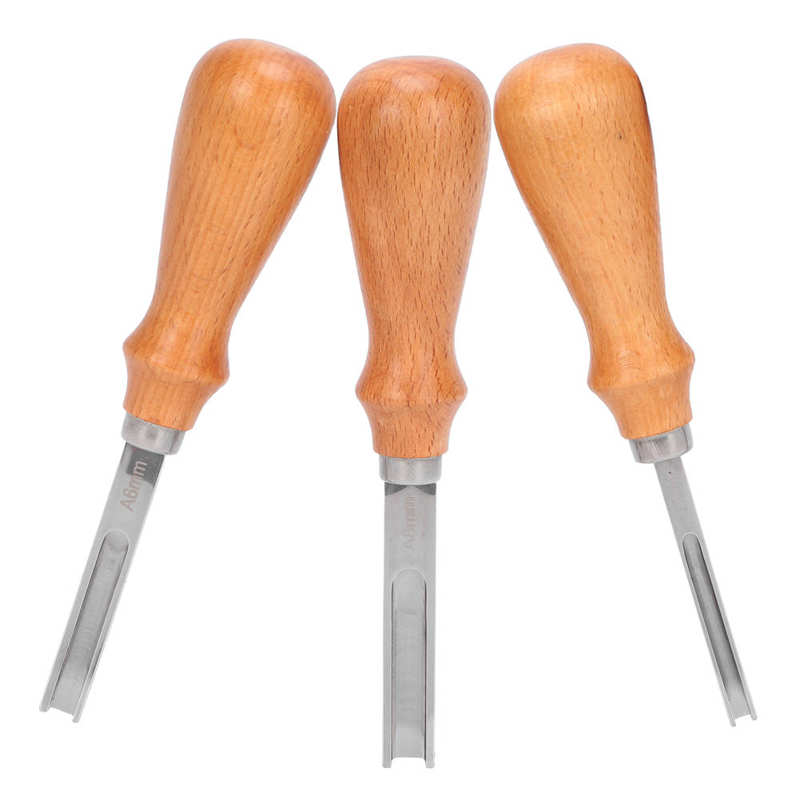 DIY Artcrafts carving Leather Edger Trimming Worki... – Grandado